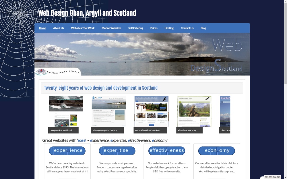 Oban Web Design by Webcraft - Web Design Scotland